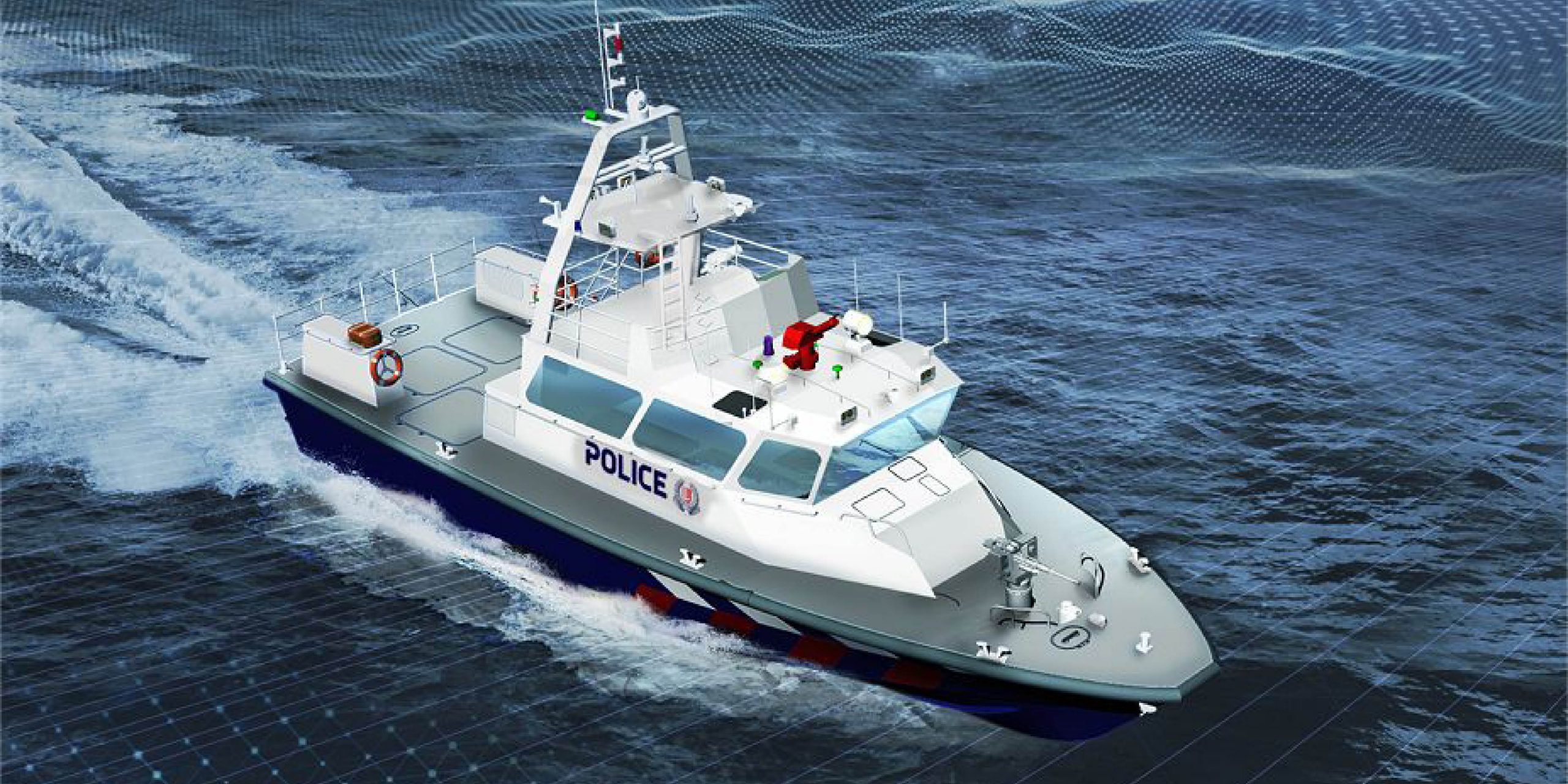 Custom deployment system for the Singapore Coast Guard