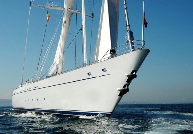 Vosper Thornycroft - S/Y M5 (formally Mirabella V) - BOWMASTER